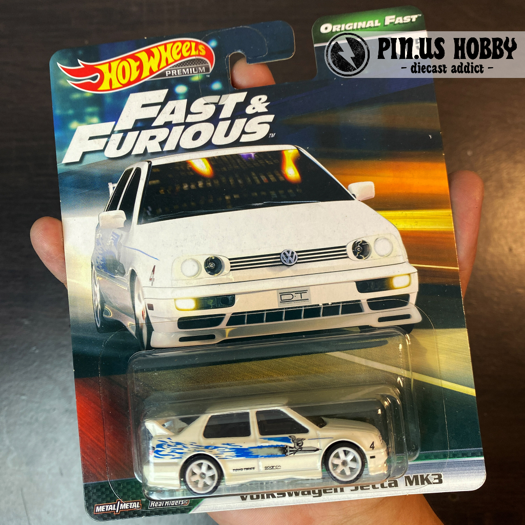 Jual HOT WHEELS PREMIUM VOLKSWAGEN JETTA MK3 FAST AND FURIOUS ORIGINAL ...