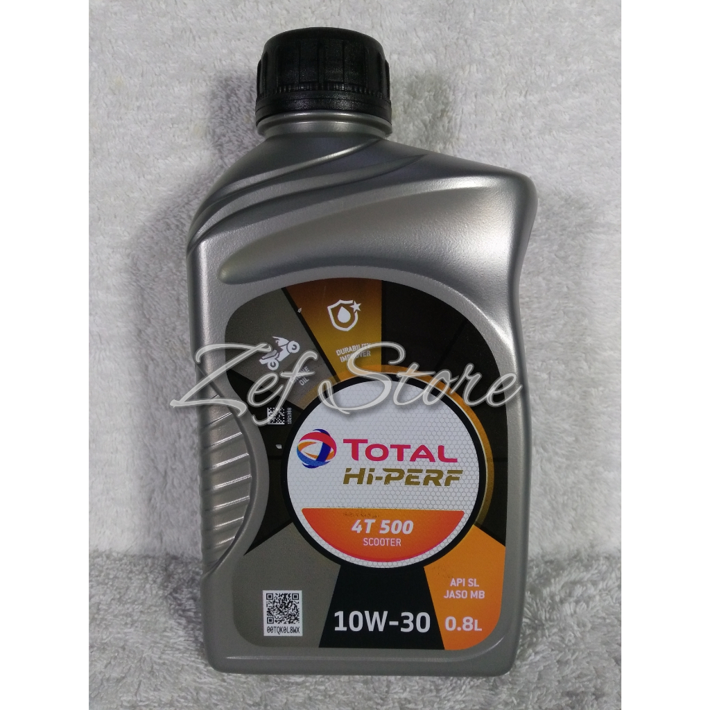 Jual [ORIGINAL] TotalEnergies Total Energies Hi-Perf 4T 500 Scooter 10W ...