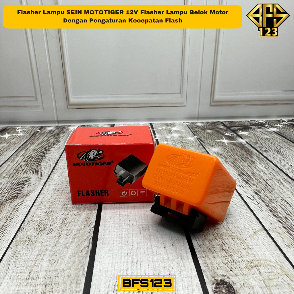 Jual Flasher Lampu SEIN MOTOTIGER 12V Flasher Lampu Belok Motor Dengan Pengaturan Kecepatan ...