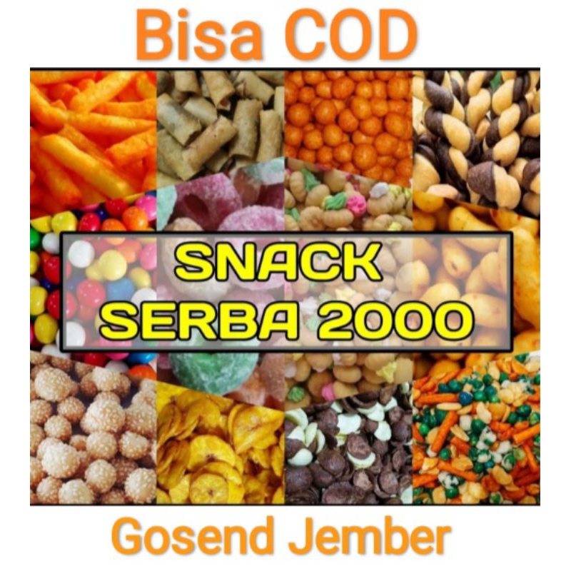 Jual [PROMO] Snack Viral 2rb an Murah Enak Premium | 2000 Jajan Kiloan ...