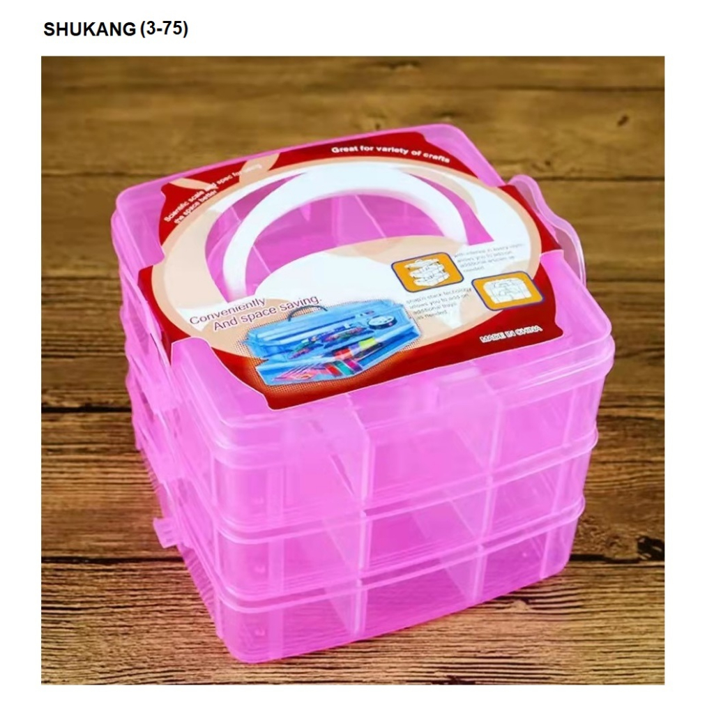 Jual Kotak Perkakas susun 2&3 / Storage MultiLayer Toolbox / Kotak Obat ...