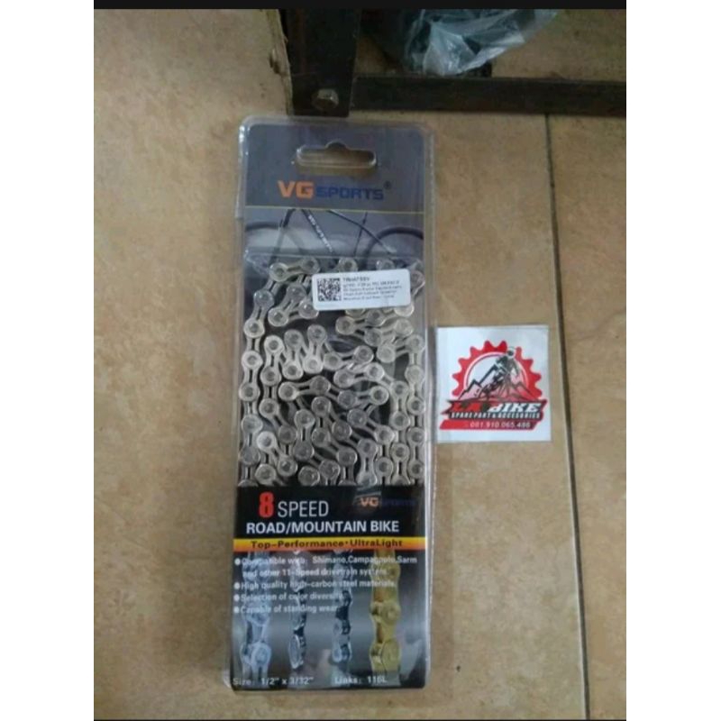 Jual RANTAI CHAIN RANTE 8 SPEED SILVER CROME | Shopee Indonesia