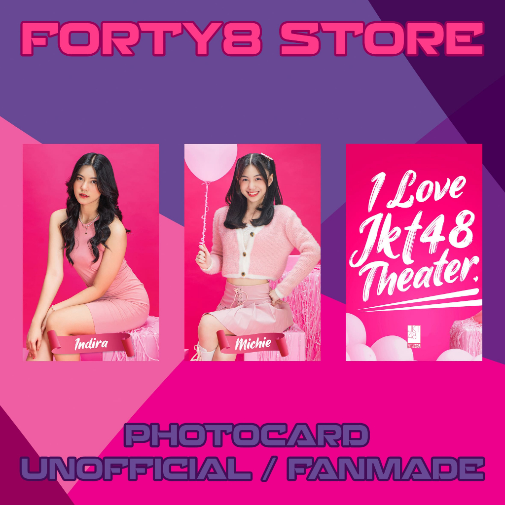 Jual Photocard JKT48 Unofficial / Fanmade I Love JKT48 Theater VOL 2 | Shopee Indonesia