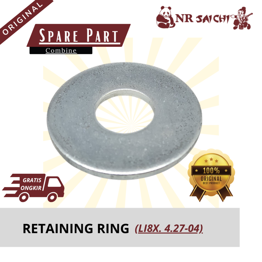 Jual Retaining Ring untuk Sparepart Combine Harvester MAXXI BIMO 102 ...