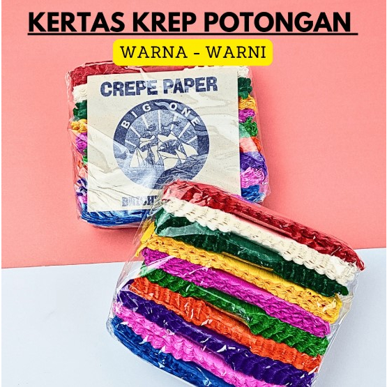 Jual Kertas krep isi 120 PCS / Crape Paper 12 PAK / Kertas Crape ...