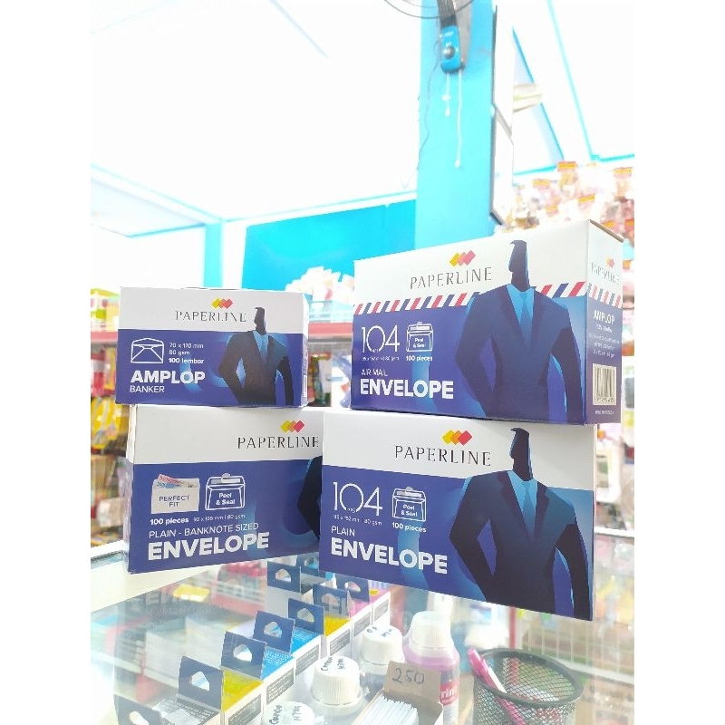 Jual Amplop Paperline Putih Banker / 104 PPS / 104 APS / Plain ...