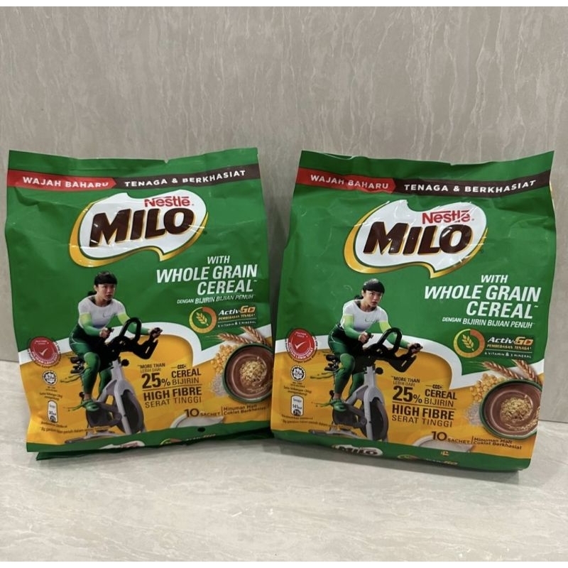 Jual MILO CEREAL WITH WHOLE GRAIN (10sachet x 36gr) ASLI ORIGINAL ...