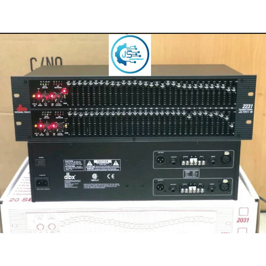 Jual EQUALIZER DBX 2231 EQUALISER 2231 2 x 31CH IC Macro | Shopee Indonesia