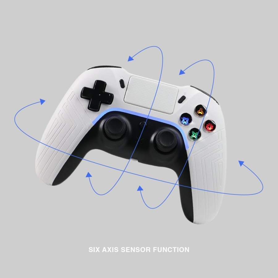 Jual Gamepad Rexus GX-300 l GX300 Joystick Dual Mode Wireless Bluetooth ...
