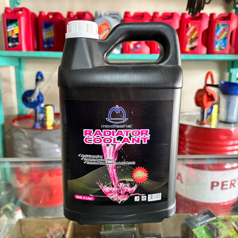 Jual Radiator Coolant Modiesha Kemasan 5 liter | Shopee Indonesia