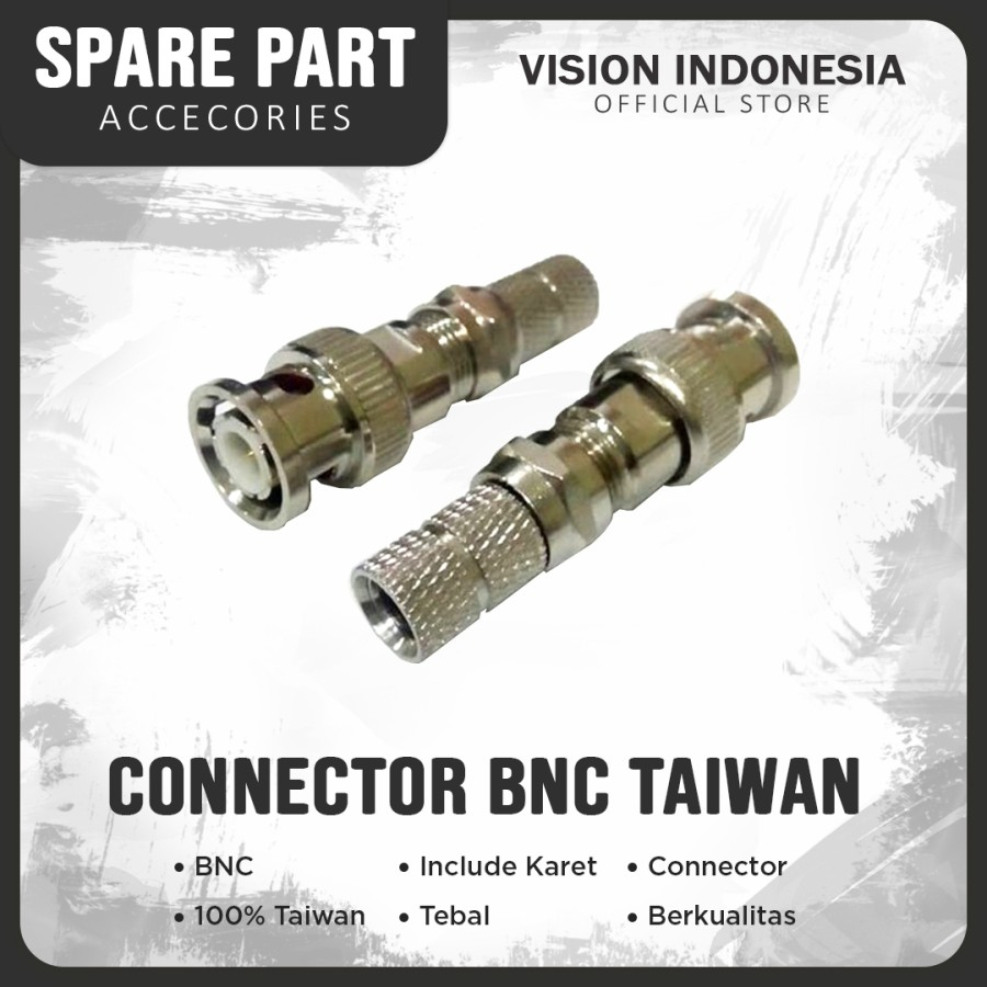 Jual CONNECTOR BNC DRAT TAIWAN ORIGINAL | Shopee Indonesia