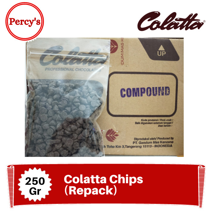 Jual Colatta Chips Besar / Colatta Chips Besar Compound 250 Gr (Repack ...
