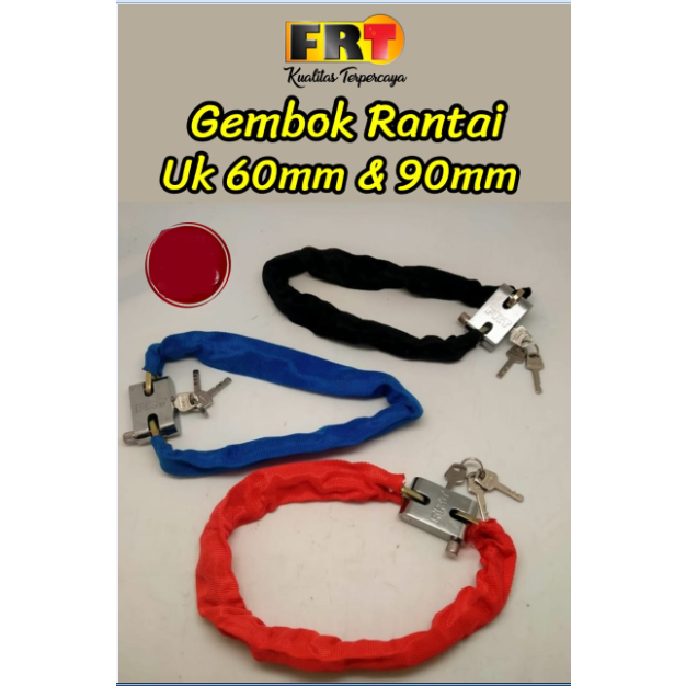 Jual Gembok Rantai Gembok FRT ukuran panjang 60mm & 90mm | Shopee Indonesia