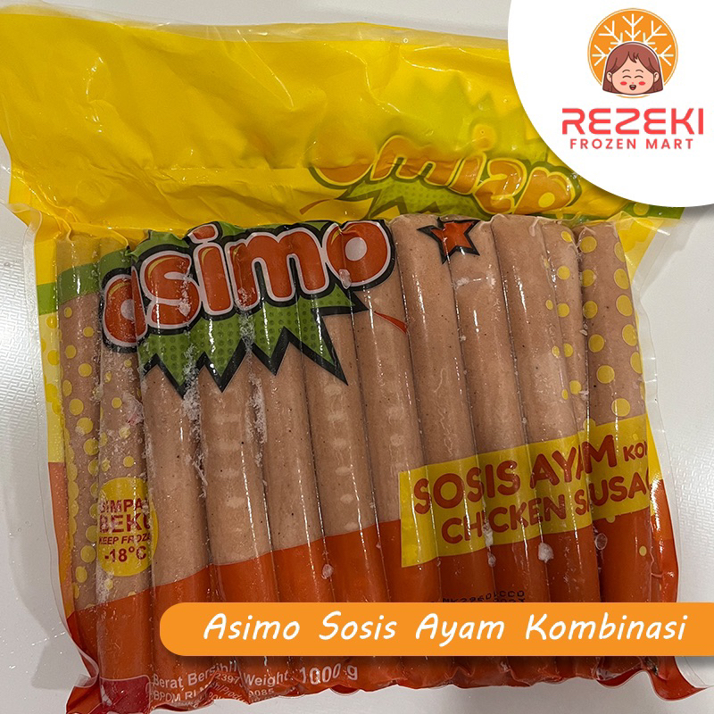Jual Asimo Sosis Ayam 1 Kg | Chicken Sausage | Frozen Food Murah ...
