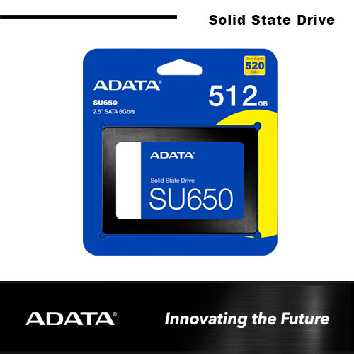 Jual SSD ADATA SU650 512GB - SSD SATA 3 / SSD SATA III - SSD 2.5 inch ...