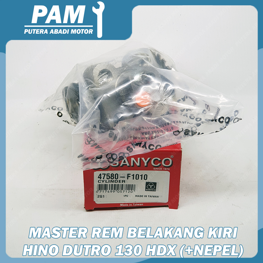 Jual Master Rem Belakang Kiri Hino Dutro 130HDX Sanyco 47580-F1010 Wheel Cylinder | Shopee Indonesia