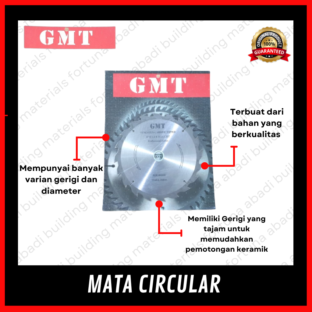 Jual Mata Circular GMT Besi Anti Karat 6-8 Inch | Shopee Indonesia