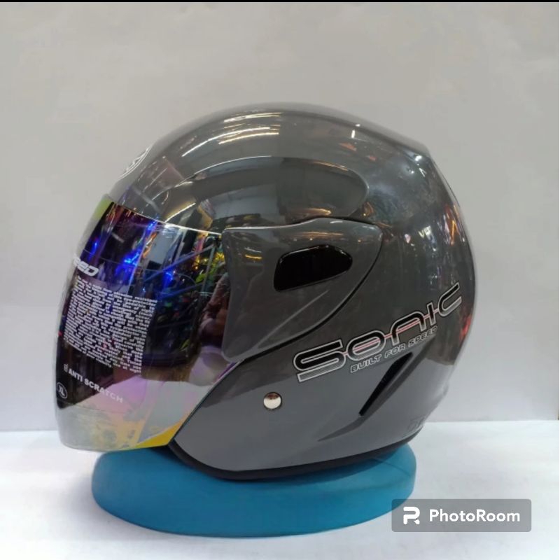 Jual Helm MAZ Sonic polos Solid | Shopee Indonesia