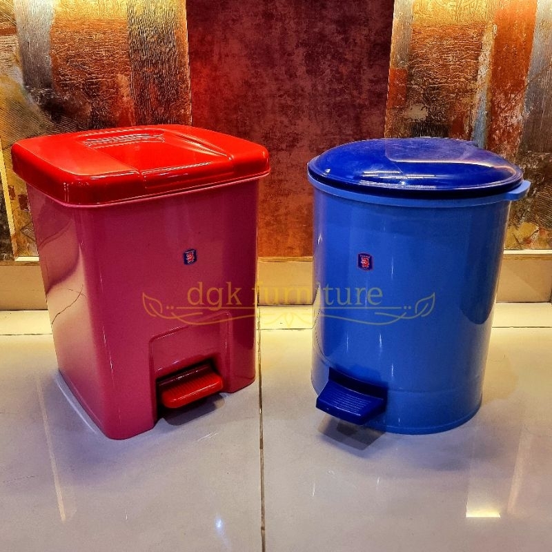 Jual Tong Tempat Sampah Dustbin Trashbin Pijak Injak Pedal Kaki Kamar Mandi Dapur Ruang Tamu ...