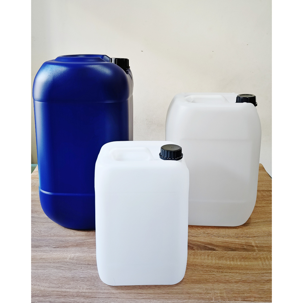 Jual JERIGEN PLASTIK FOOD GRADE UKURAN 10 18 20 25 30 LITER BARU SEGEL ...