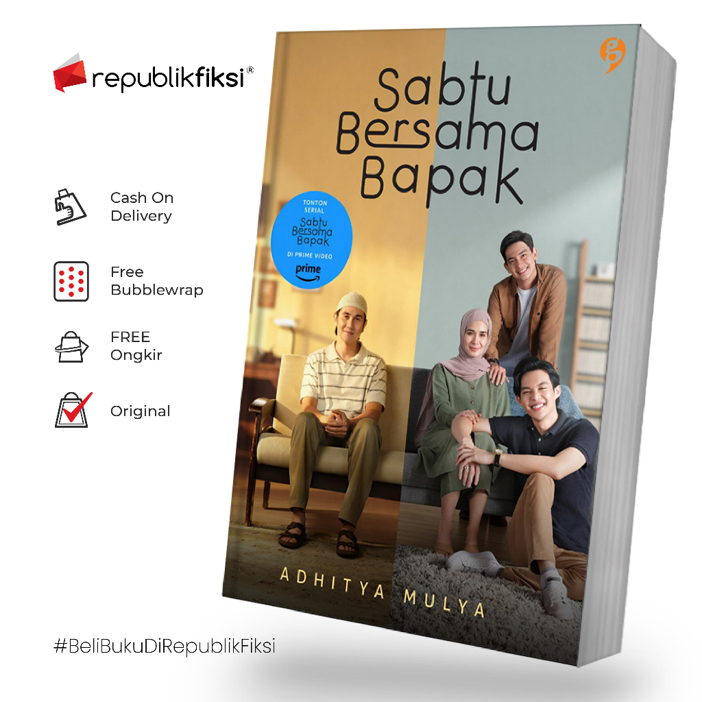 Jual Novel Sabtu Bersama Bapak (Cover Film) - Adhitya Mulya ...