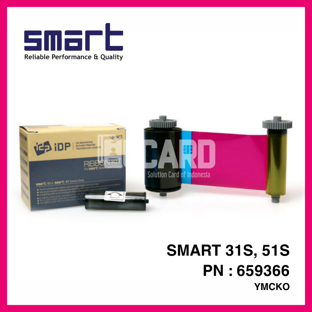 Jual IDP RIBBON KIT COLOR PRINTER SMART-51 / SMART-31 SERIES | PN ...