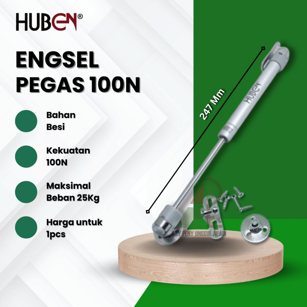 Jual Gas Spring Engsel Pegas HUBEN 100 N | Shopee Indonesia