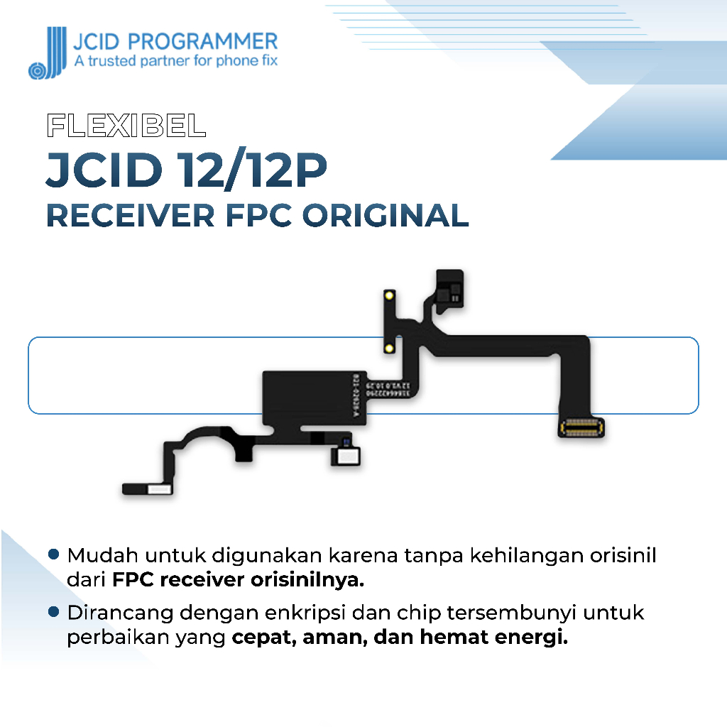 Jual FLEXIBEL JCID 12/12P RECEIVER FPC ORIGINAL | Shopee Indonesia