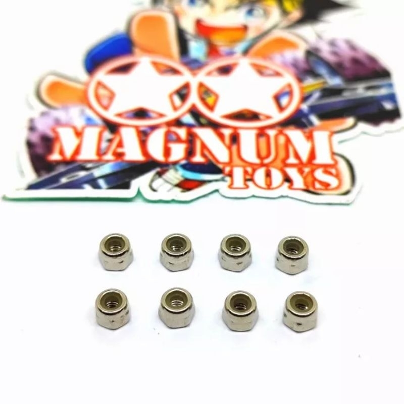 Jual Baut mur locknut lock nut tamiya AO 4mm (isi 10pcs) | Shopee Indonesia
