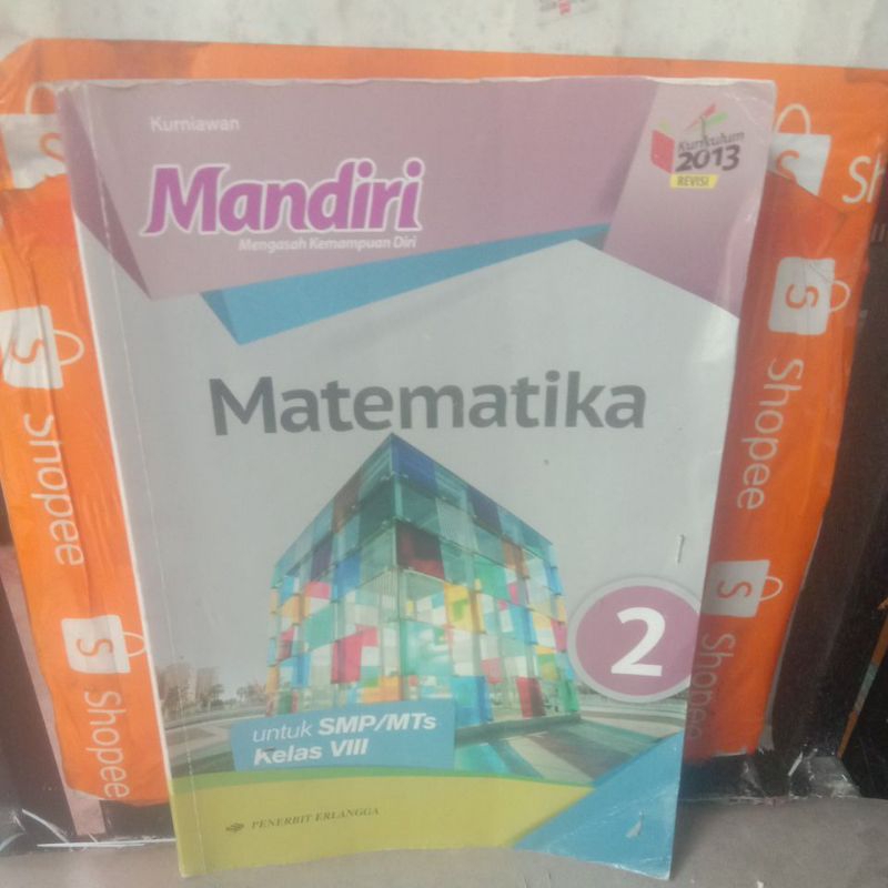 Jual BUKU MANDIRI MATEMATIKA UNTUK SMP KELAS 2/8 /VIII REVISI PENERBIT ERLANGGA | Shopee Indonesia
