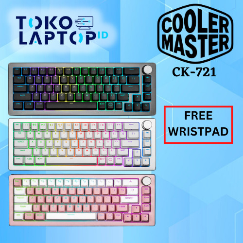 Jual Cooler Master CK721 / CK-721 65% Hybrid Mechanical Gaming Keyboard ...