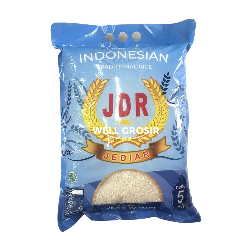 Jual Beras JDR Biru Super Wangi (5kg) | Shopee Indonesia