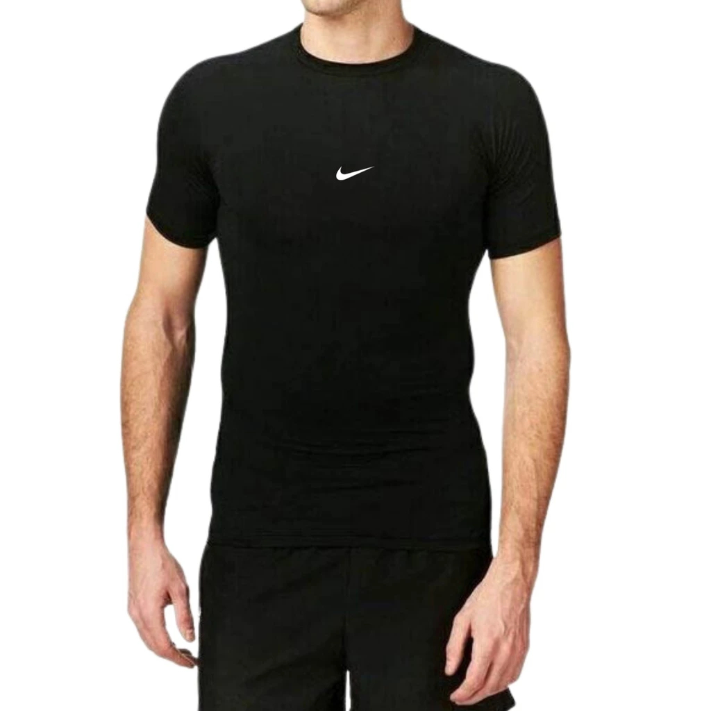 Jual manset baju pria lengan pendek baselayer Baju Olahraga Baju Manset ...
