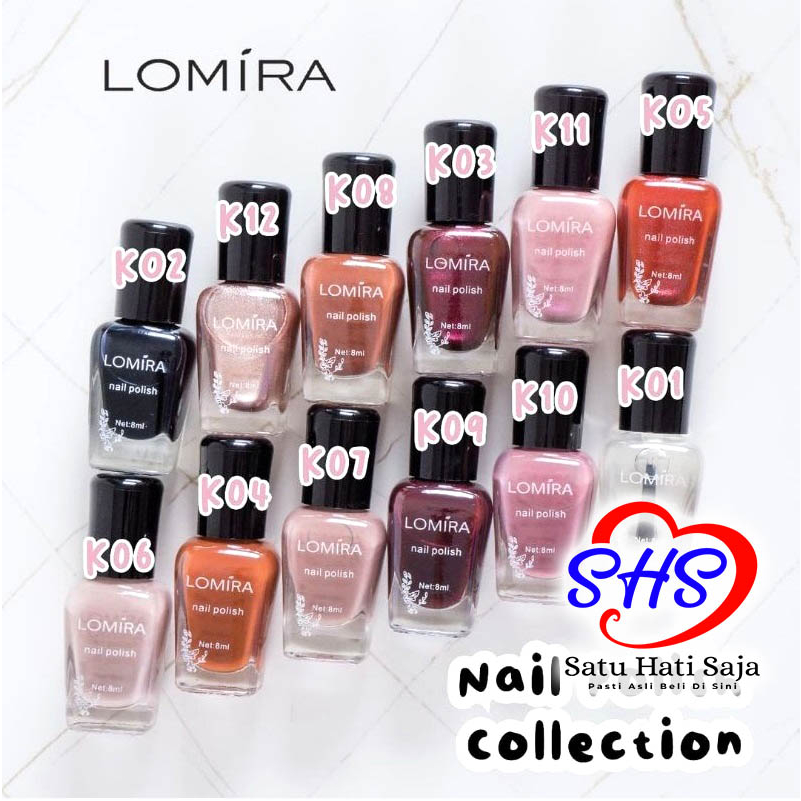 Jual [ ECER ] - LOMIRA KUTEK / CAT KUKU / KUTEX NAIL POLISH 8 ML ...