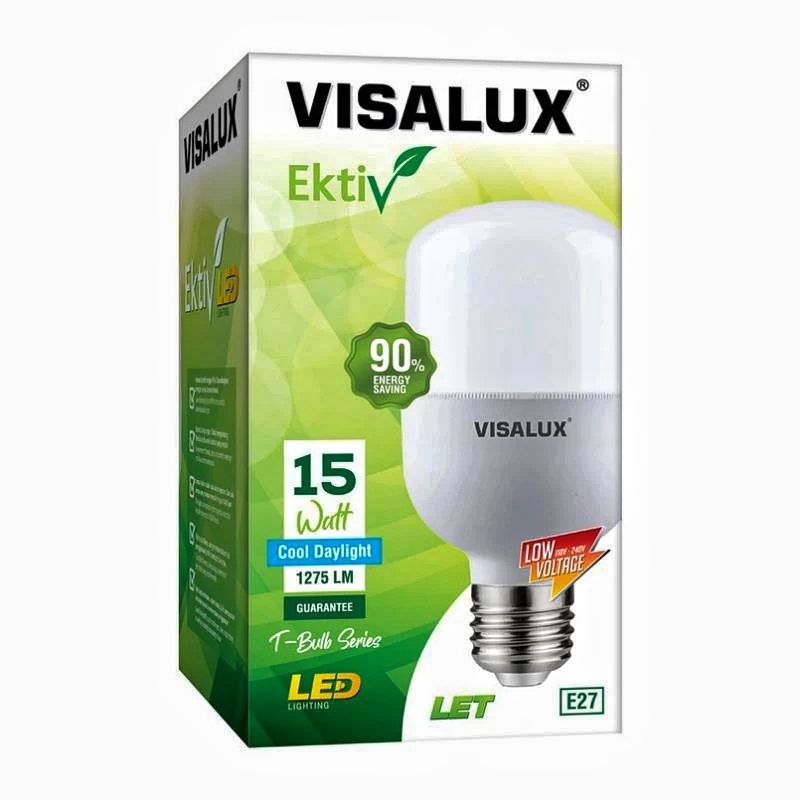 Jual Bola Lampu Visalux Ektiv LET 15Watt / Bohlam Visalux LED 15 Watt Kapsul | Shopee Indonesia