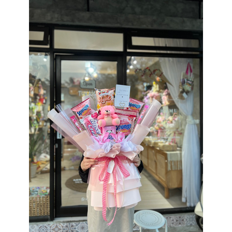 Jual Snack Bouquet (Extra Large) bucket buket snack gift box hadiah ...