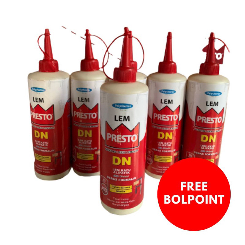 Jual LEM DN PRESTO BOTOL 600 GRAM | Shopee Indonesia