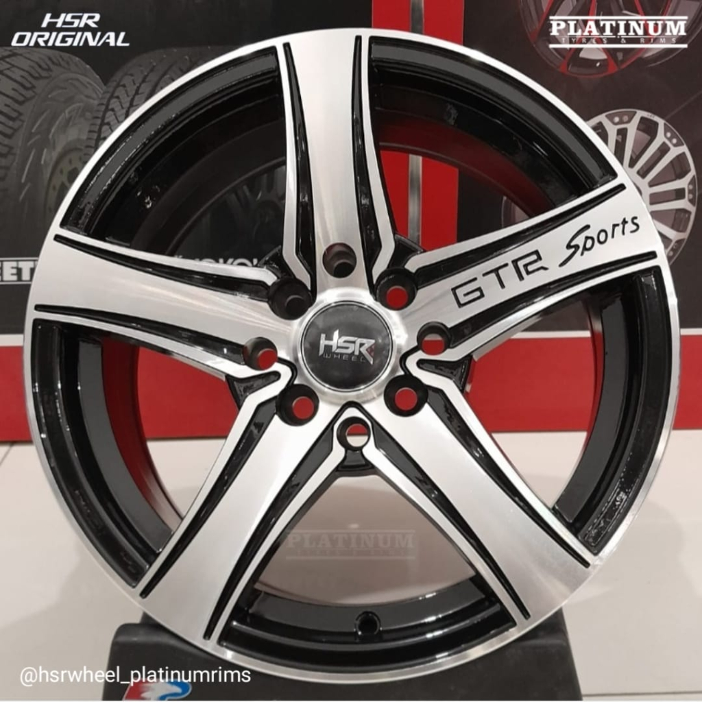 Jual VELG MOBIL RACING R15 UNTUK MOBIL AVANZA XENIA BRIO JAZZ NEW AGYA SWIFT HSR ORIGINAL ...