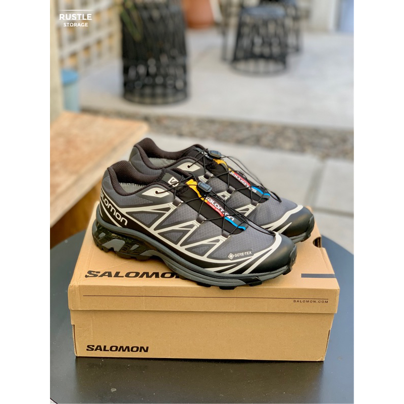 Jual Salomon XT-6 Gore-Tex in Black/Ebony/Lunar Rock | Shopee Indonesia