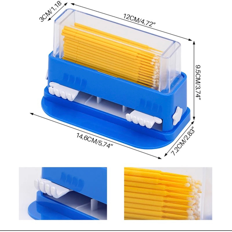 Jual Micro Brush + Dispenser / Tempat Microbrush | Shopee Indonesia