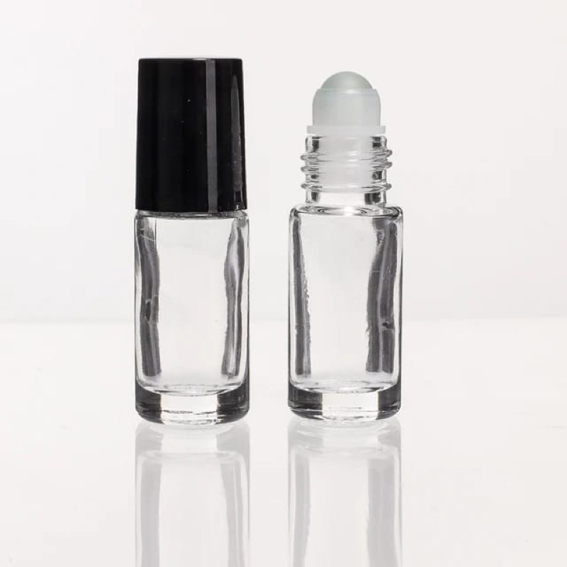 Jual Botol Kaca Roll On 5ml tebal import | Shopee Indonesia