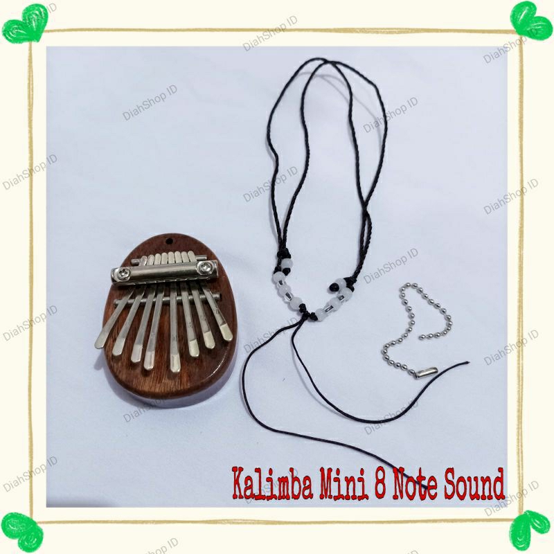 Jual Alat Musik Kalimba Mini Cega Thumb Piano Musical Toys 8 Note Sound ...