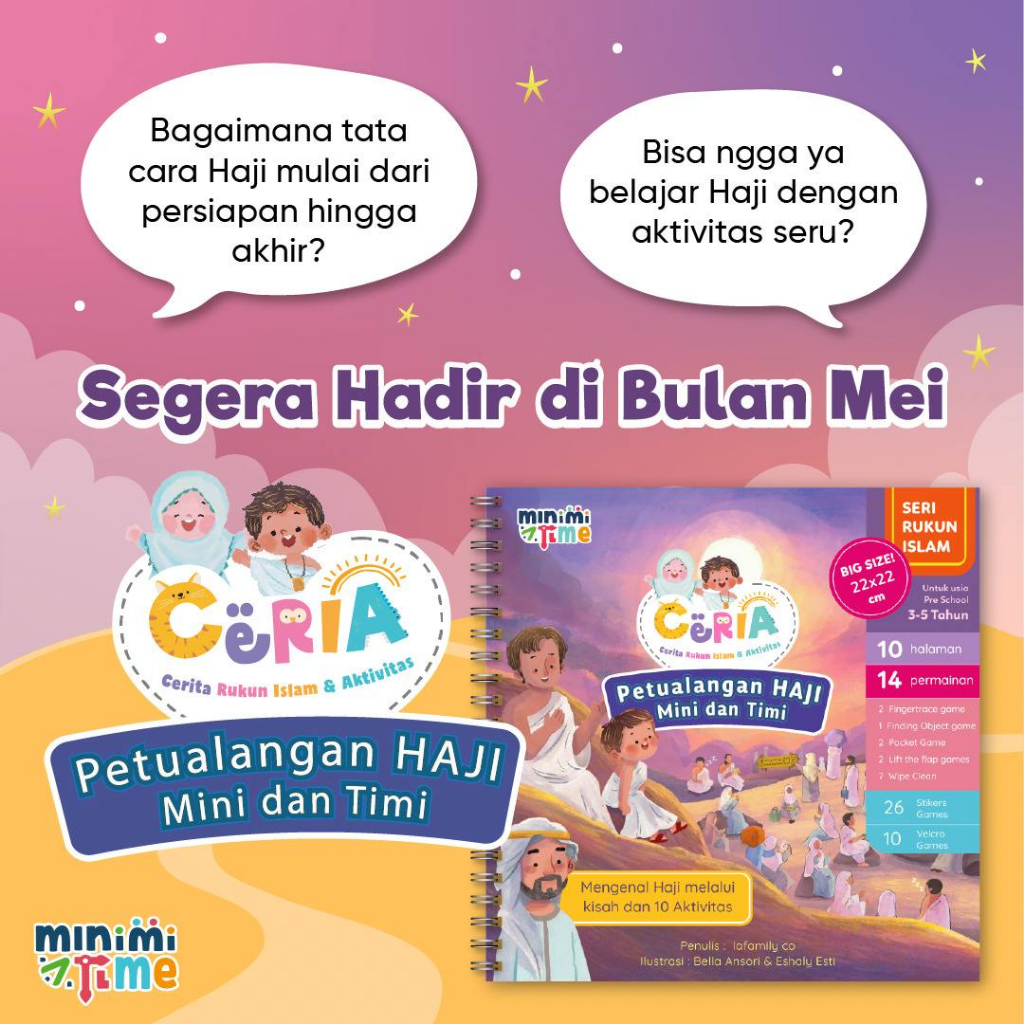 Jual [Yaumi Kids] CERIA (Cerita Rukun Islam dan Aktivitas): Petualangan ...
