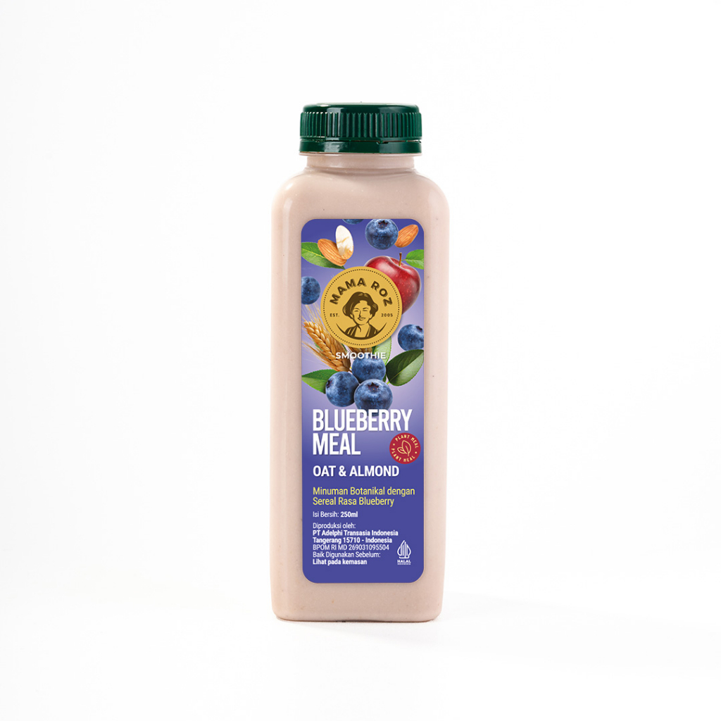 Jual Mama Roz - Blueberry Meal Smoothie (250 ml) | Shopee Indonesia