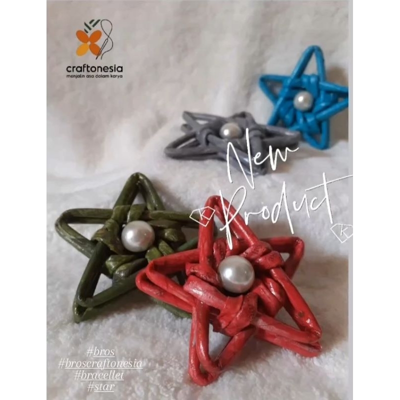 Jual Craftonesia Bros Bintang Anyaman kertas koran | Shopee Indonesia