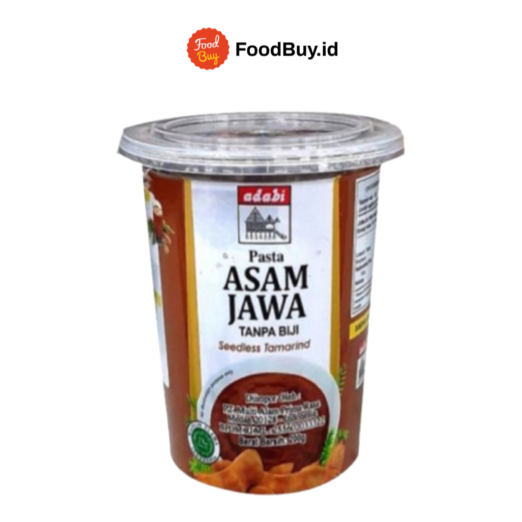 Jual Adabi Pasta Minuman Asam Jawa Tanpa Biji Seedless Tamarind 200 gr | Shopee Indonesia