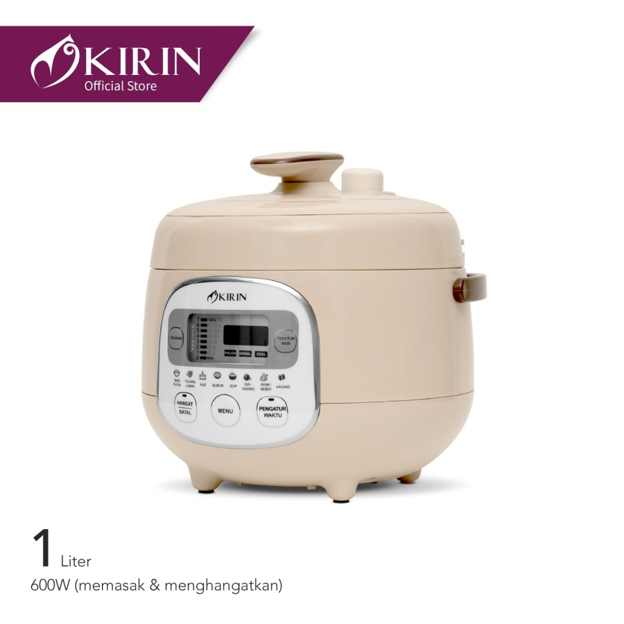 Jual KIRIN Rice Cooker Digital 8in1 KEP-601D - 100% ORI | Shopee Indonesia