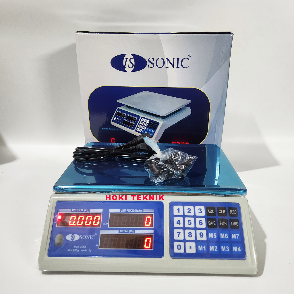 Jual Timbangan Digital Sonic 30 KG Scale Serbaguna | Shopee Indonesia