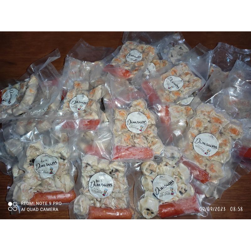 Jual dimsum ori isi wortel+ayam isi 12 pcs/dimsum homemade/dimsum ...