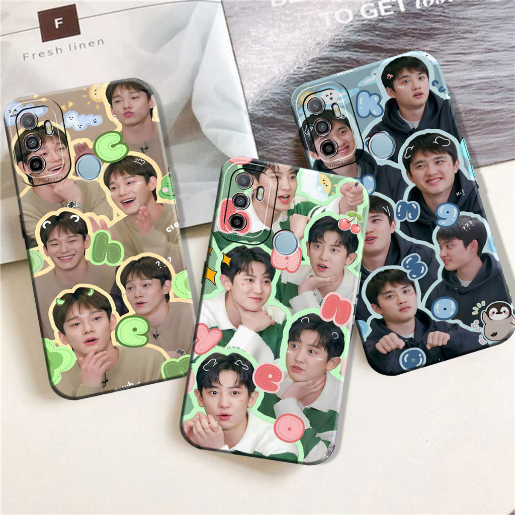 Jual Softcase Hp OPPO A53 2020/A33 2020/A32 Motif EXO KPOP GANTENG ...